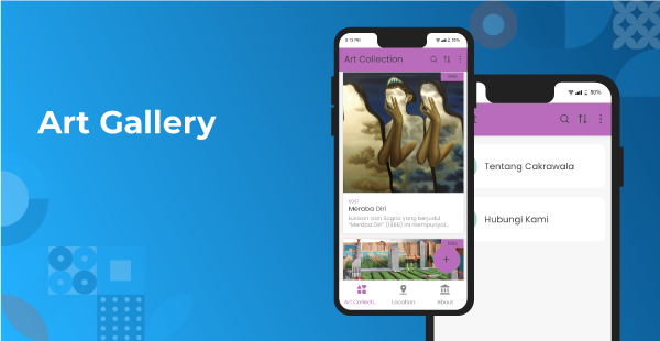 Template AppFibr | Art Gallery