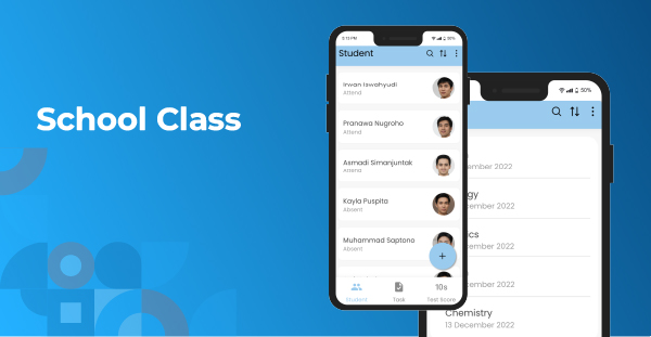 Template AppFibr | School Class